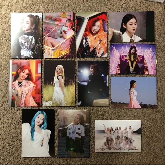 Media | Loona 120 Midnight Why Not Official Okvit Bbc Pob Full Set 12 ...